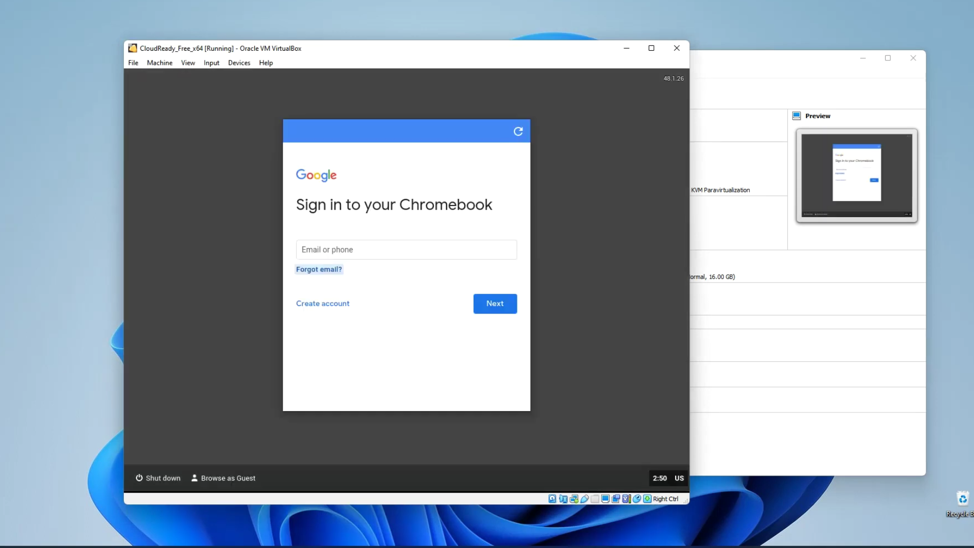 How to Install Chrome OS on VirtualBox on Windows - Etechbox
